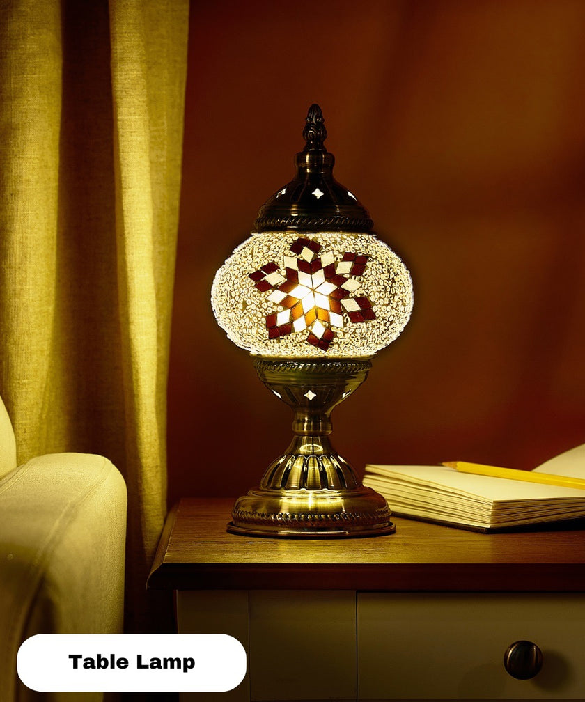 Cincinnati Mosaic Art Classes | Create Turkish Mosaic Lamp | April 2025